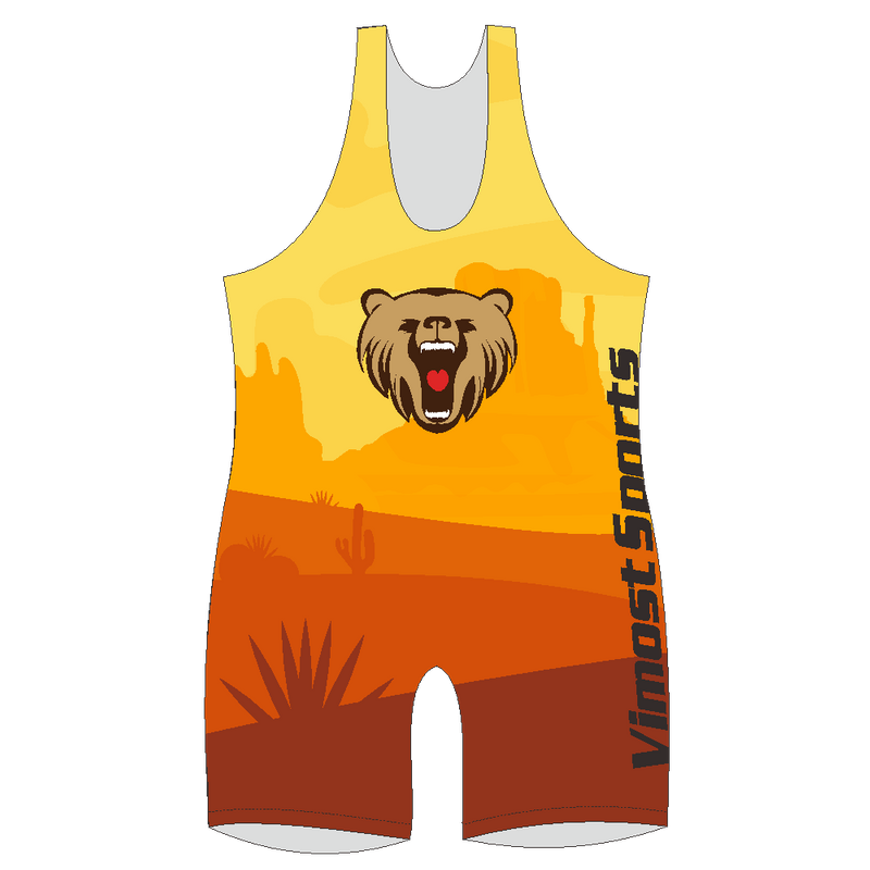 Full Sublimation High Cut Wrestling Singlets - Buy Wrestling Singlets ...